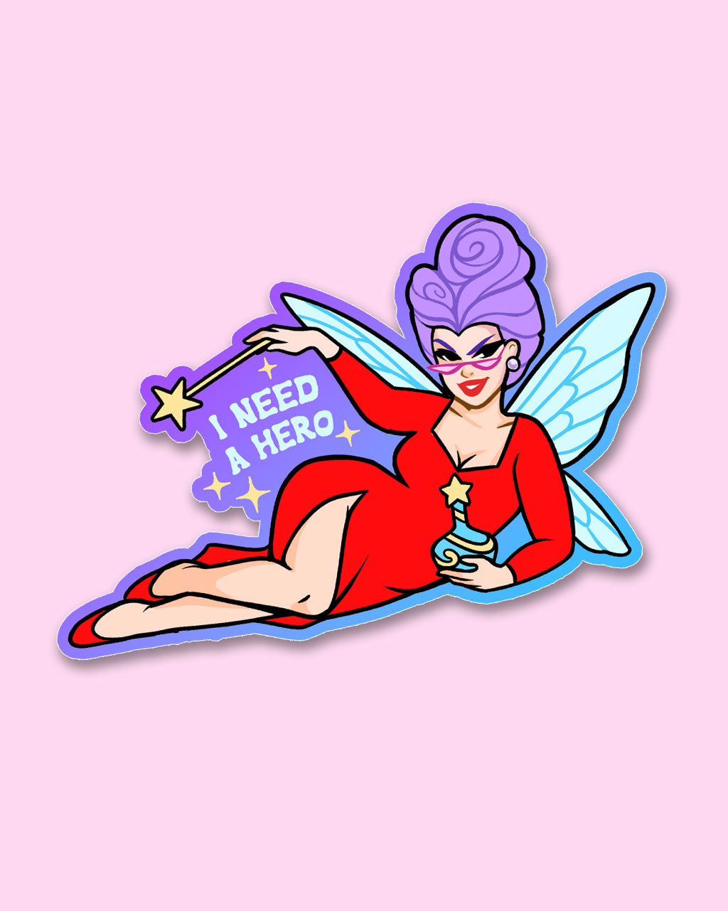 Fairy Godmother | Sticker – Sugarbones