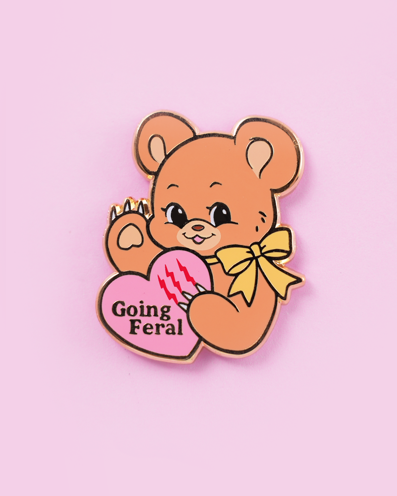 Going Feral | Enamel Pin – Sugarbones