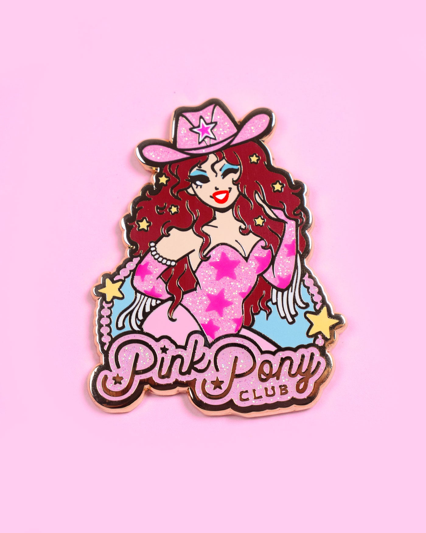 Pink Pony Club | Deluxe Enamel Pin – Sugarbones