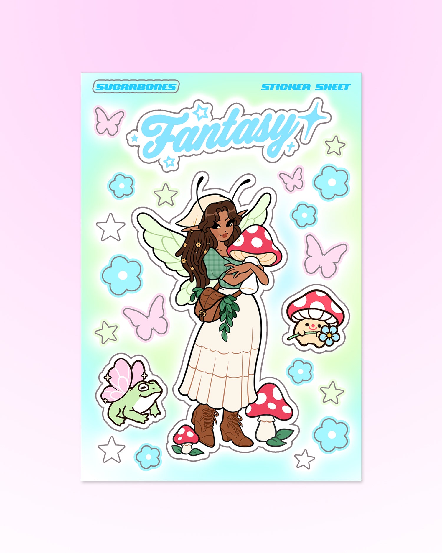 Sage | Sticker Sheet – Sugarbones