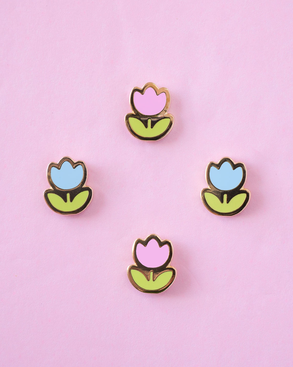 Tulip Mini Enamel Pin Set – Sugarbones